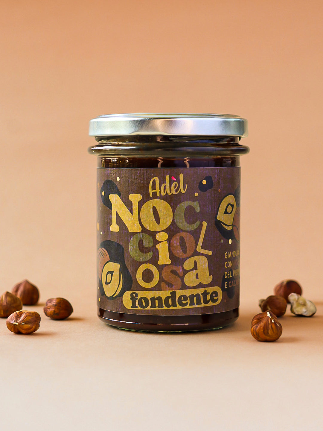 Crema spalmabile Nocciolosa Fondente – Adèl Lab